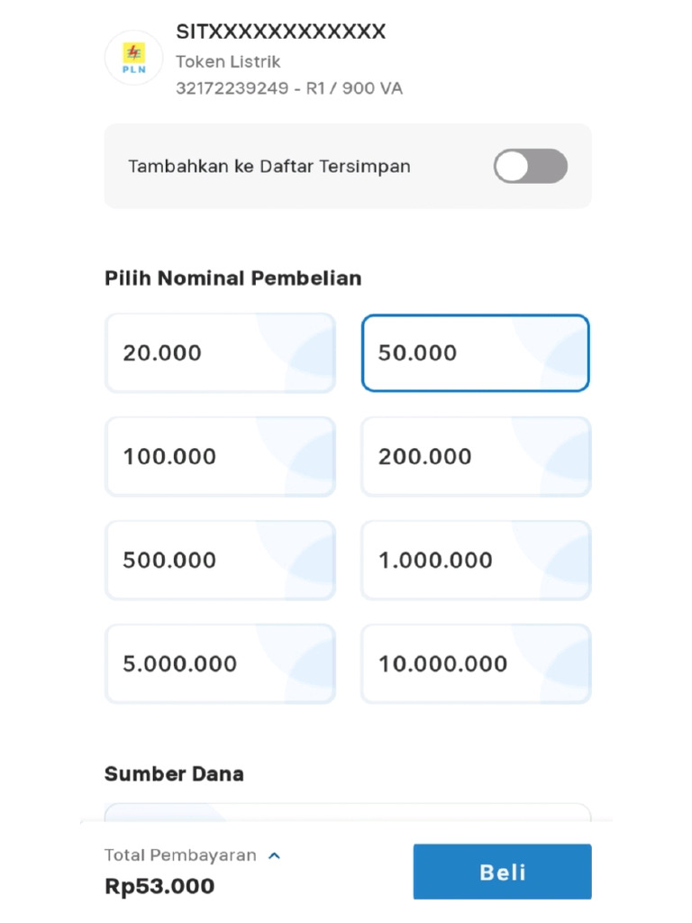 Bukti Token Listrik | PDF