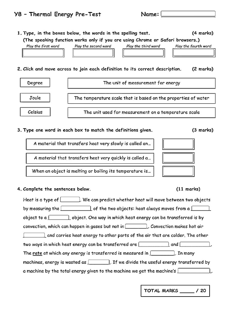 Physics Worksheets | PDF