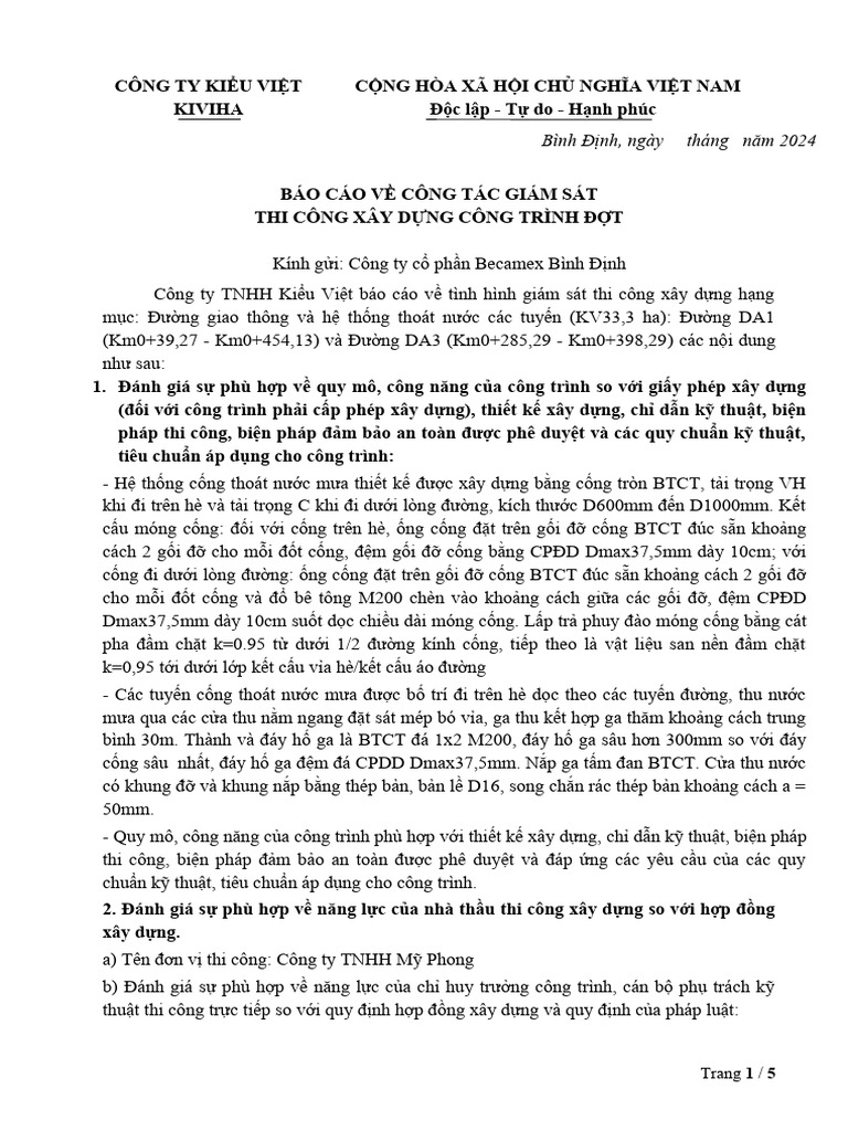 BCGS - Da1&da3 Đ2 | PDF