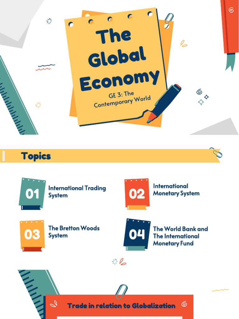 Global Economy: Trade and Finance Systems | PDF | International ...