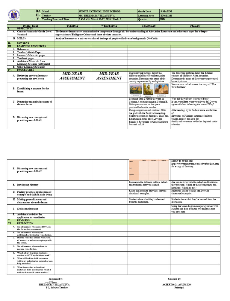 ENG8-Wk 5 | PDF | Learning | Behavior Modification