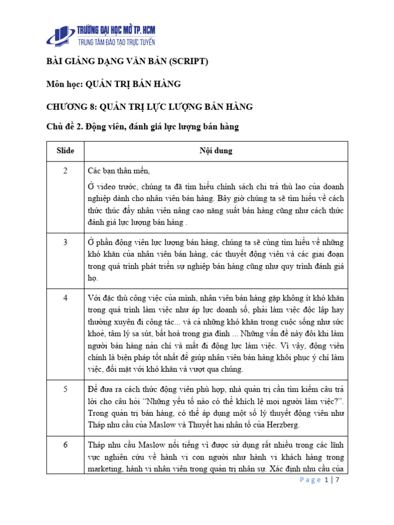 Script - Chuong 8 - Chu de 8.2 | PDF