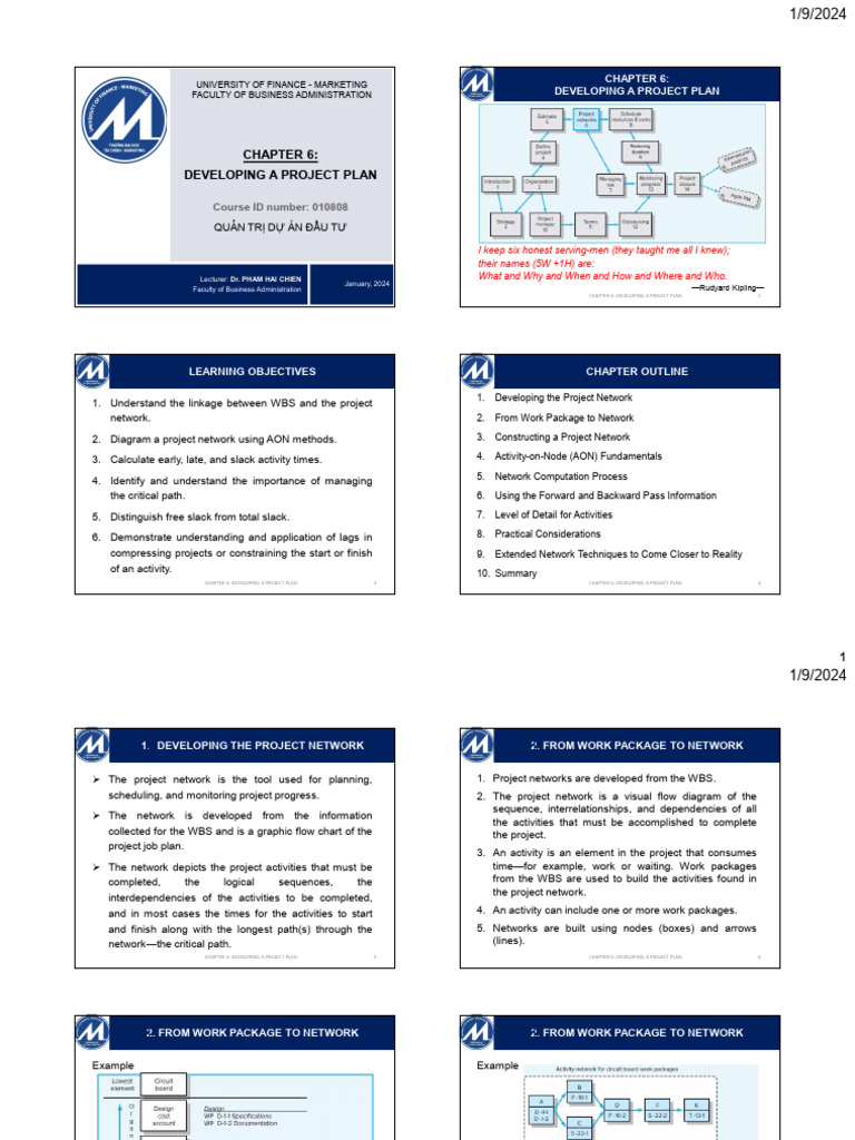 Project Plan Development Guide | PDF | Computing