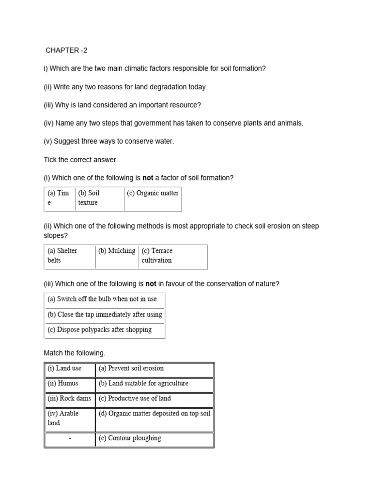 Open Book Test | PDF | Soil | Water