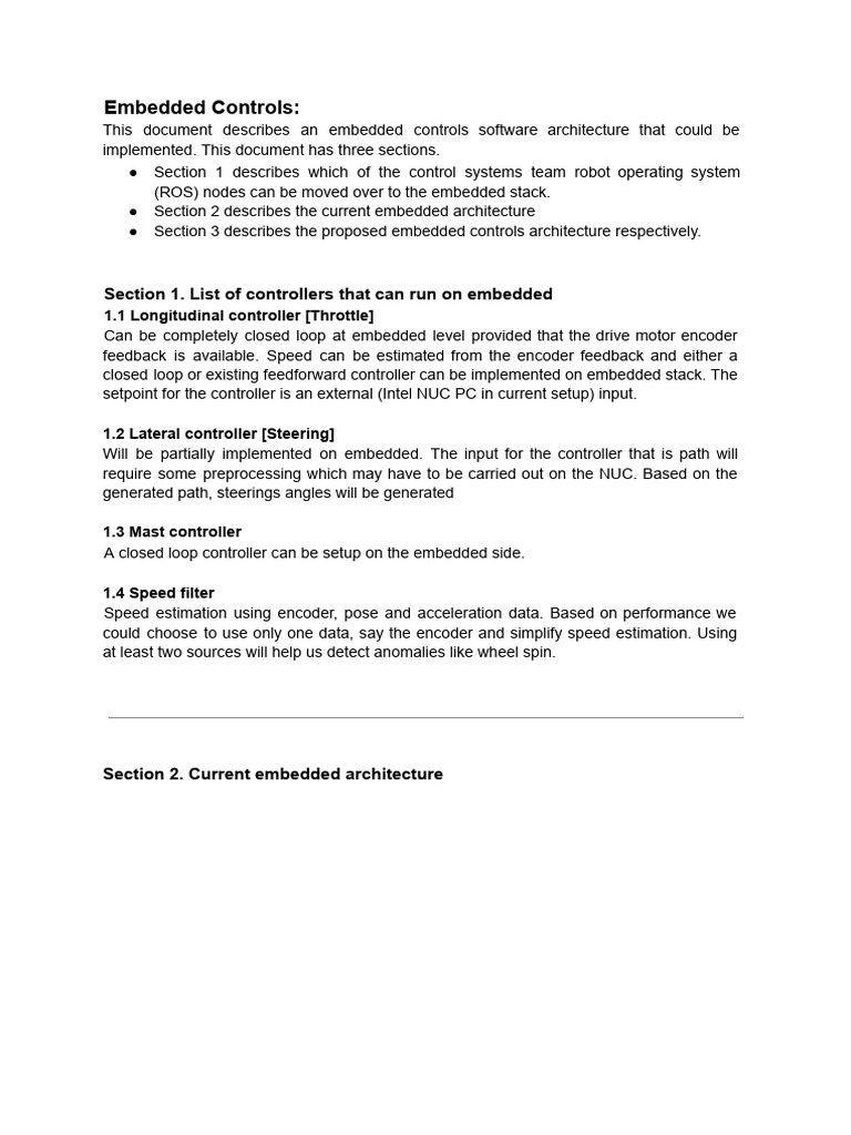 Embedded Controls POC | PDF