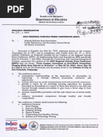 FINAL Matrix of Activities DSPC 2025 | PDF | Mass Media | Journalism