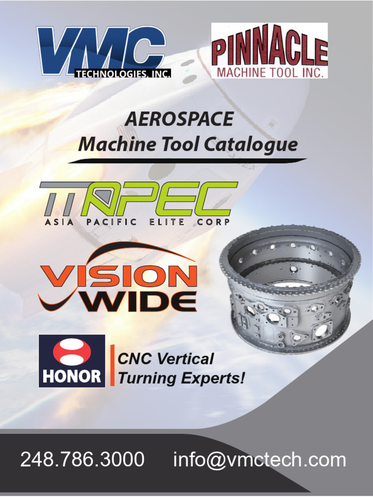 CNC Systems Aerospace Flier | PDF | Mechanical Engineering | Secondary ...
