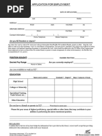 WP Application Form New Permit | PDF | Employment | Salary