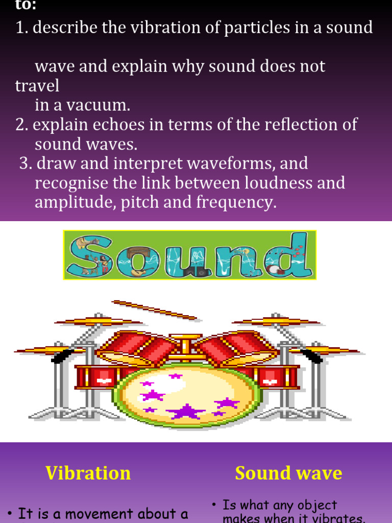 Lesson 18 - Sound (Complete) | Download Free PDF | Sound | Waves