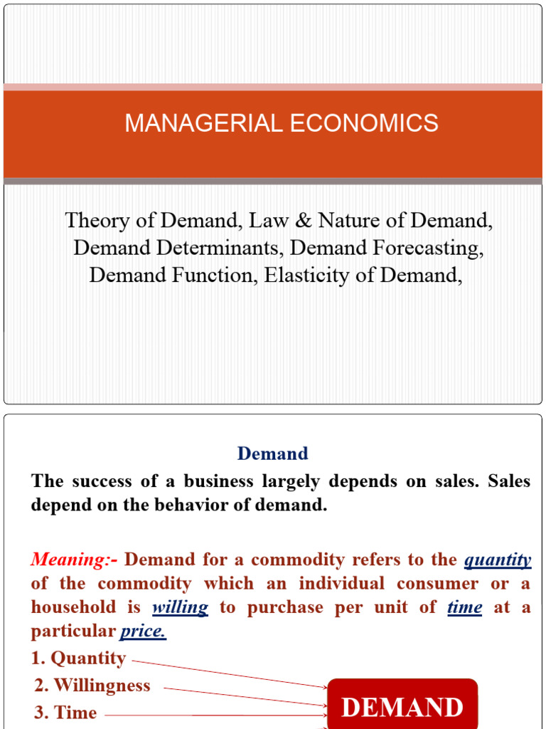 Demand | PDF | Demand | Demand Curve