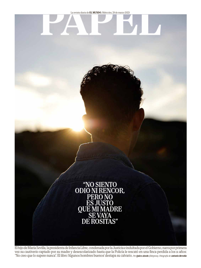 Entrevista Hijo Rafa Marcos Ex Maria Sevilla | PDF