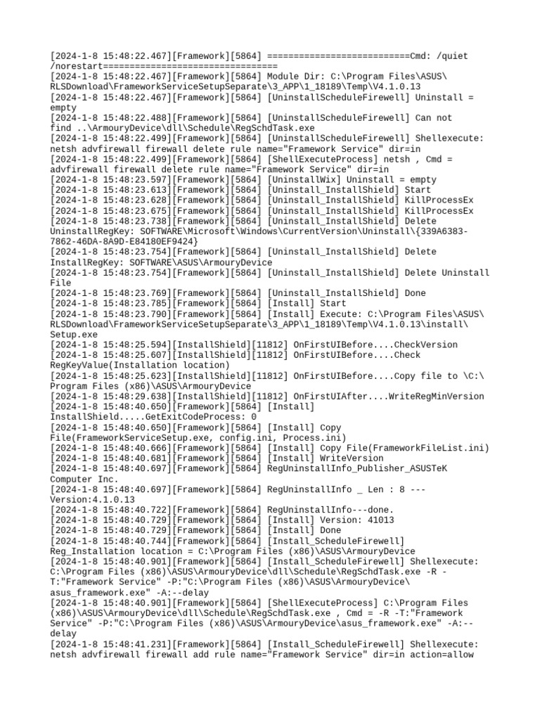 Framework Service Setup | PDF | X86 Architecture | Software Engineering