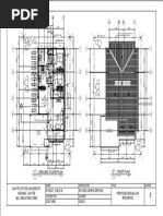 One Storey Residential Building Complete Plan | PDF