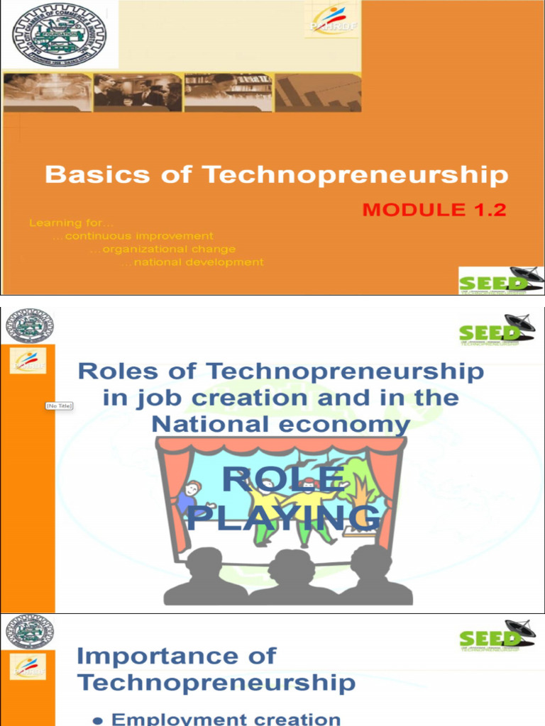 Basic of Entrepreneurship | PDF