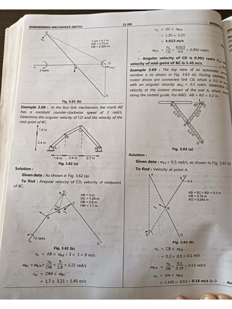 Kinematics Unit 3 Pdf