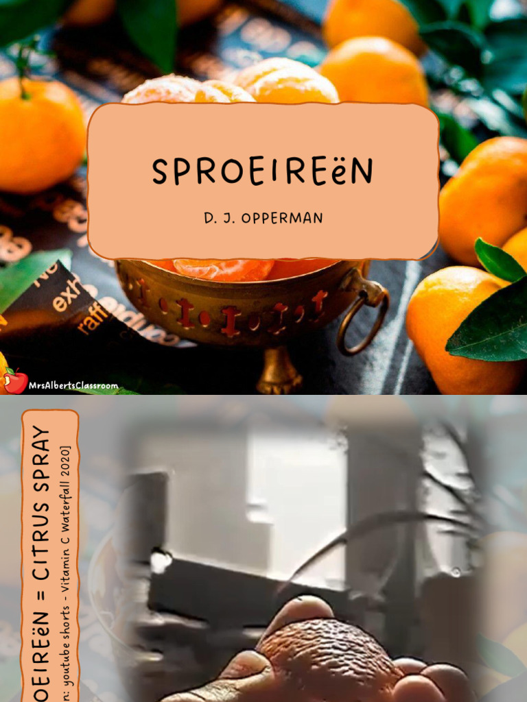 Gedig 7 Sproeireën | PDF