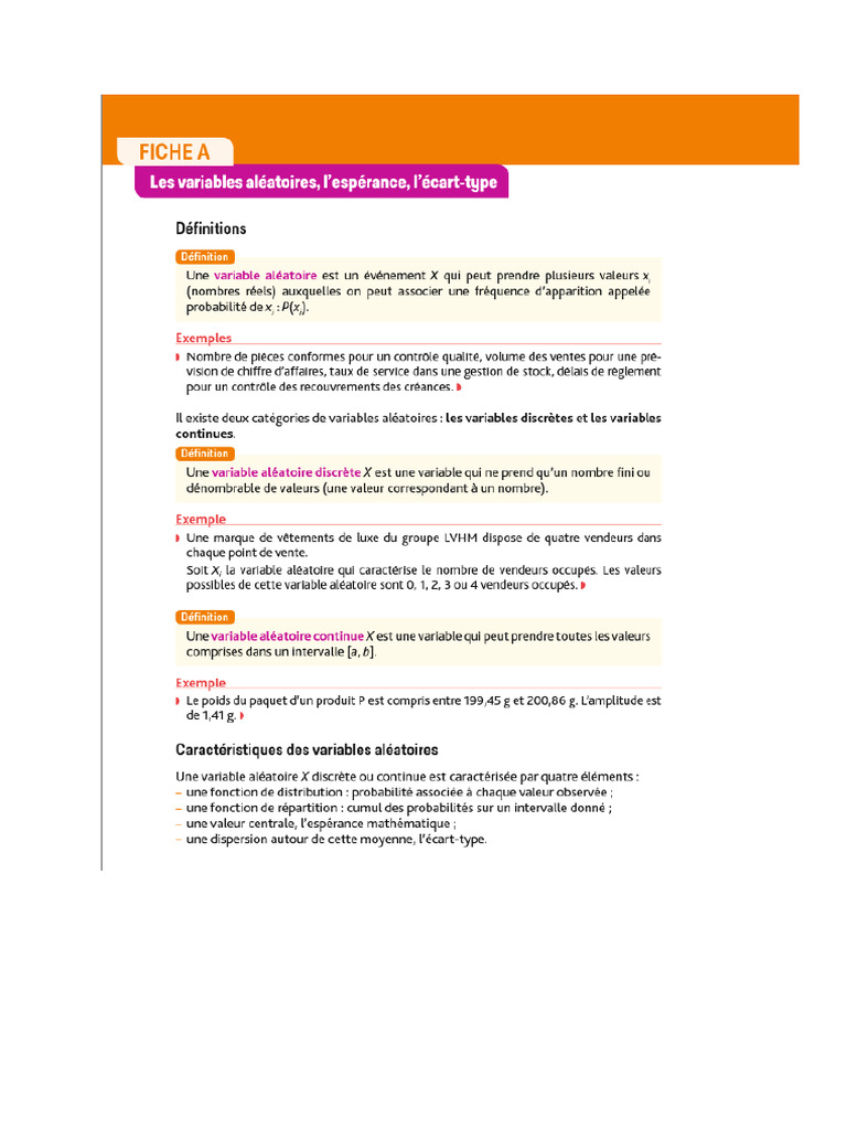 Fiches méthodes | PDF