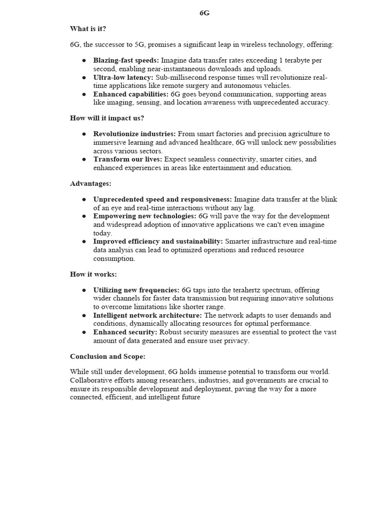 6G | PDF