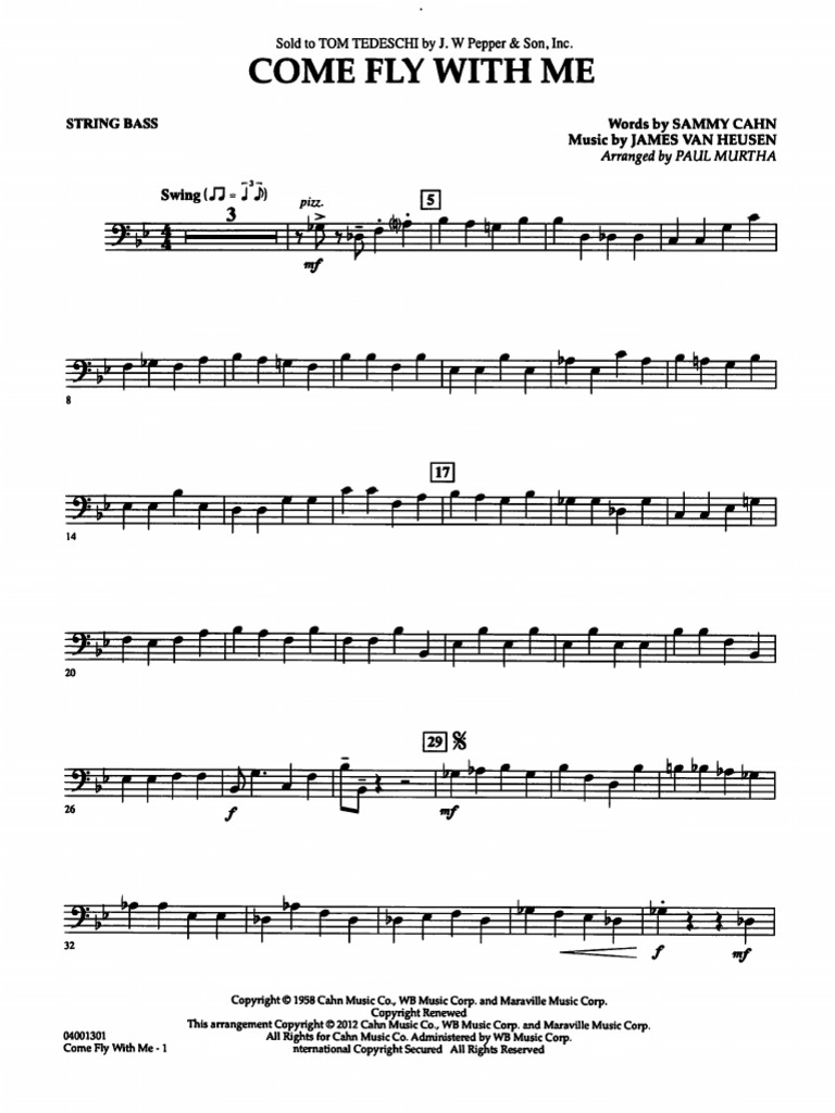 Come Fly Percussion | PDF