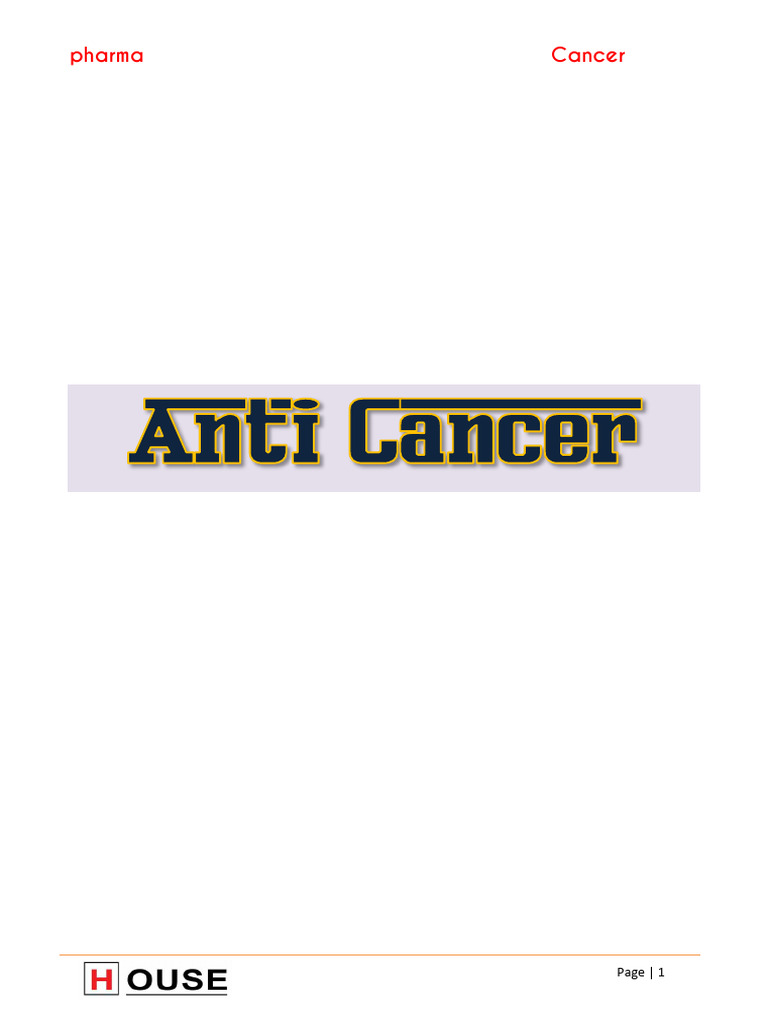 TTT of Cancer | PDF | Chemotherapy | Cancer