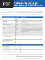 Risk - of - Violence - BVC English | PDF | Violence | Aggression