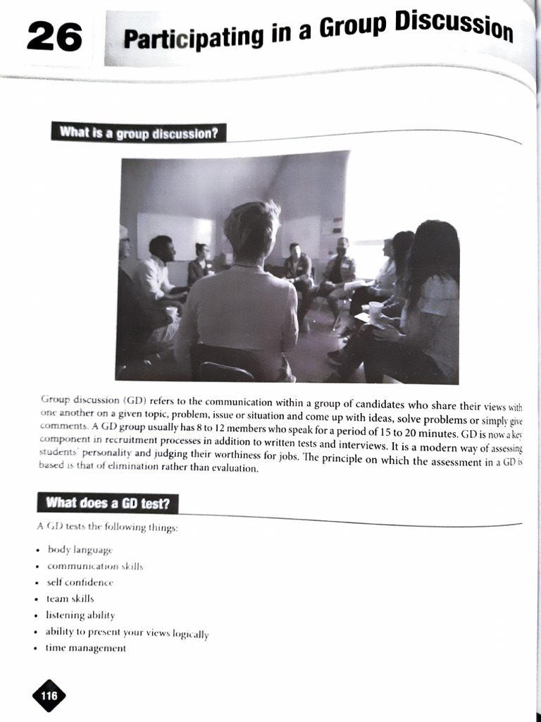 Group Discussion Techniques and Tips | PDF | Plastic | Argument