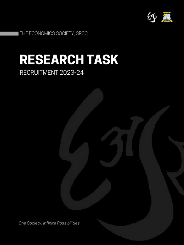 Research Task EcoSoc Recruitment 2023-24 | PDF | Economics | Behavior