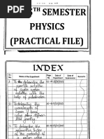 B.SC 4 Sem Chemistry Practical | PDF