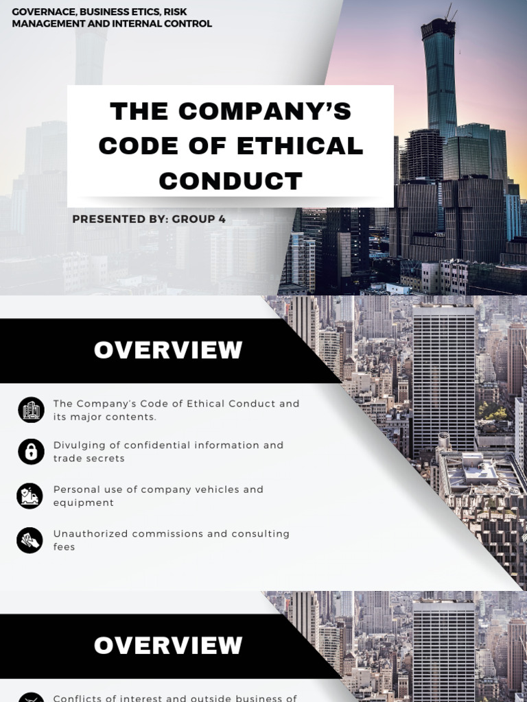 Code of Ethical Conduct Guide | PDF | Business Ethics | Bribery