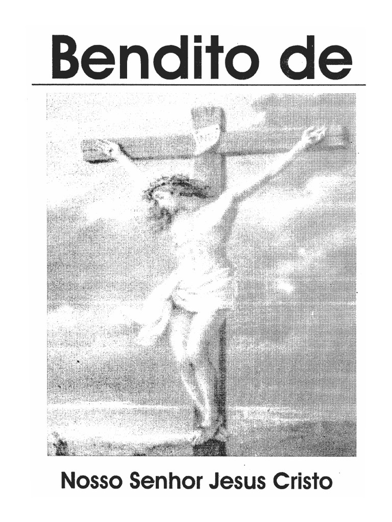 Oracao Bendito Nosso Senhor Jesus Cristo | PDF
