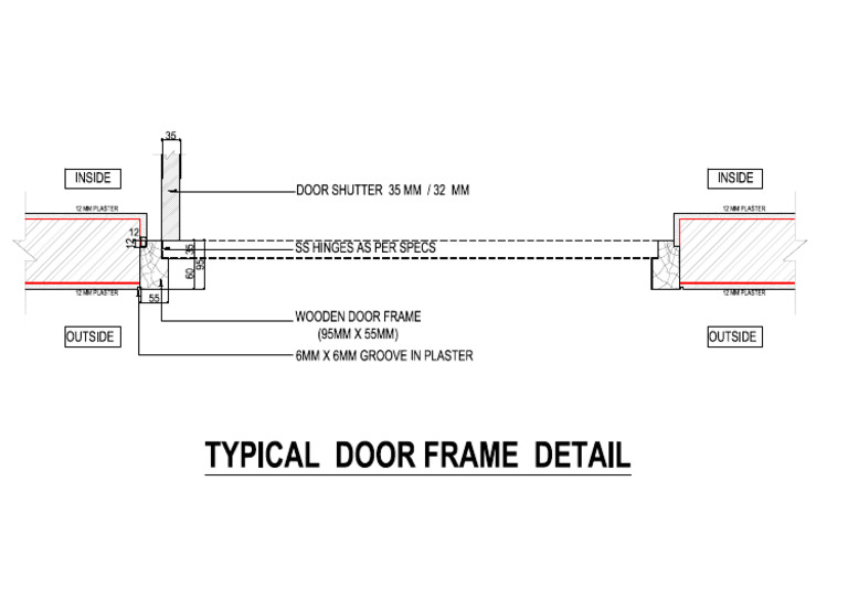 Urvisha - Typical Door Frame Details | PDF