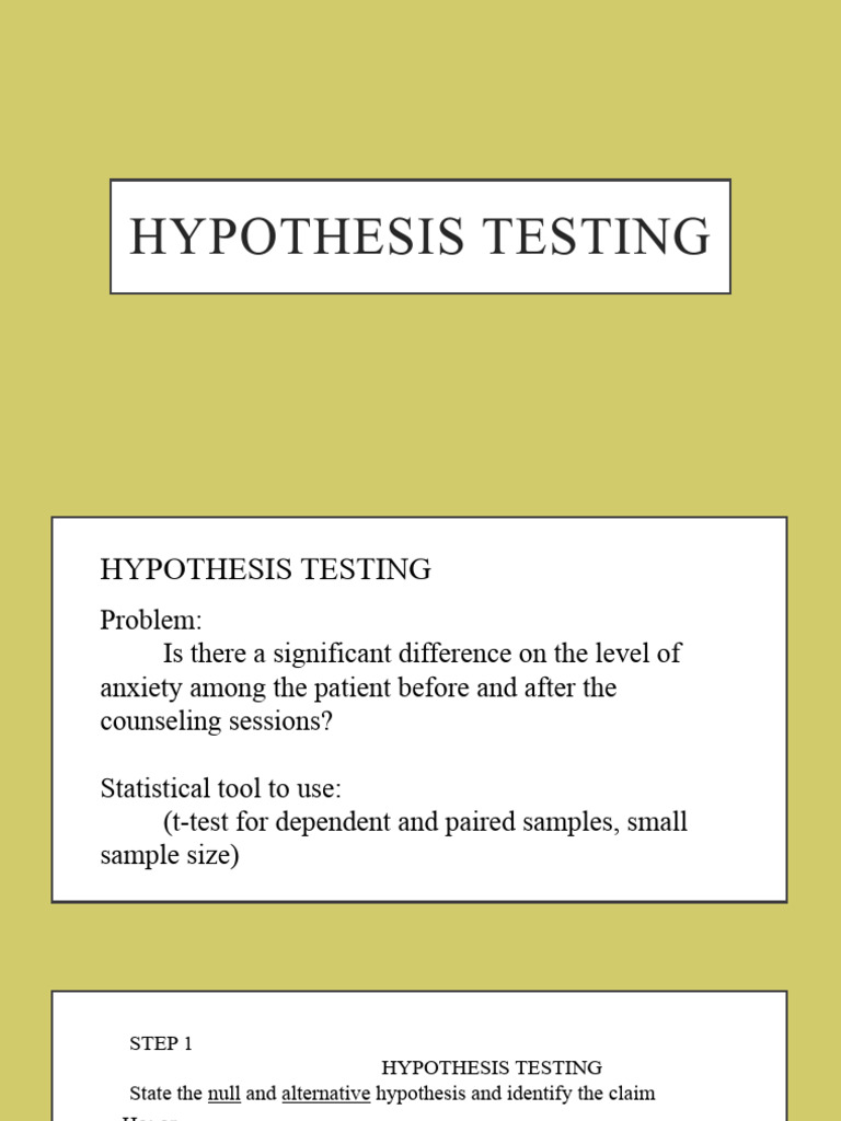 2 Hypothesis-Testing Paired-Data | PDF | P Value | Statistical ...