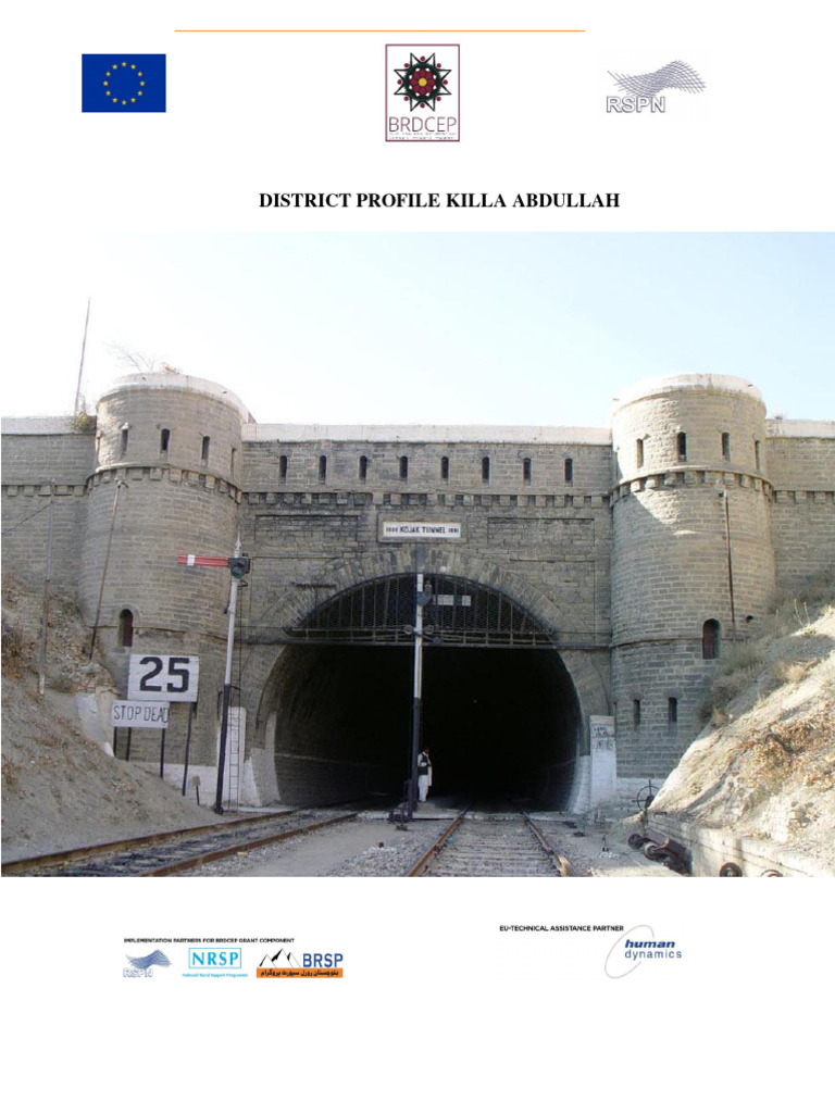 Killa Abdullah District Profile Overview | PDF | Social Science