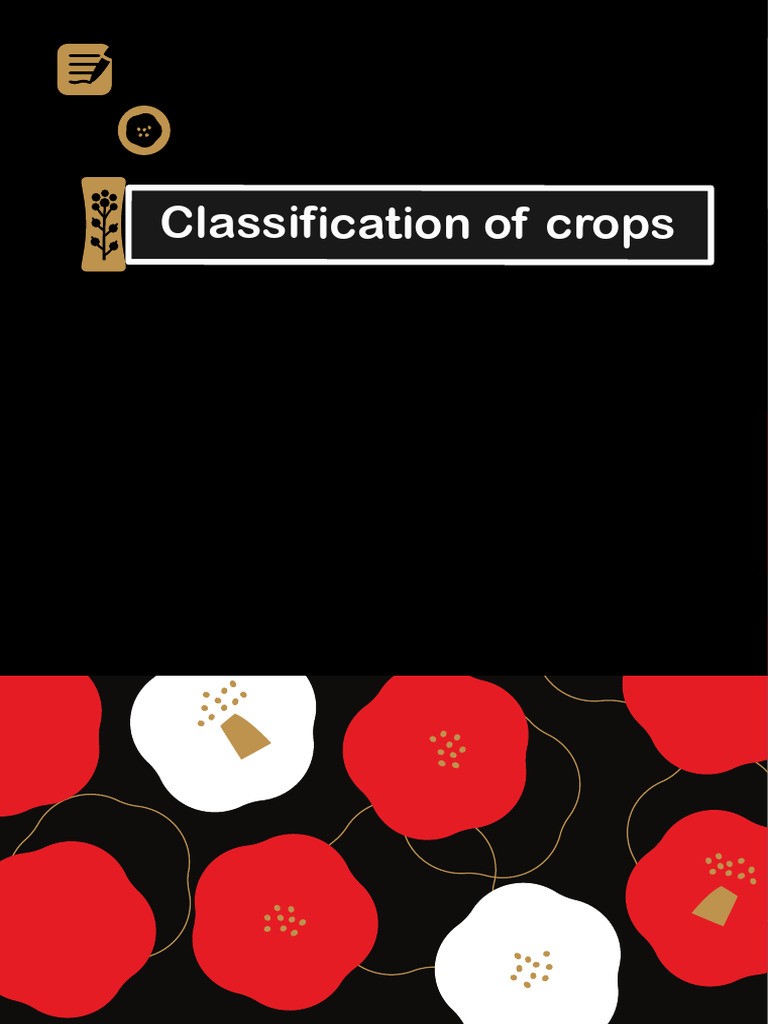 Classification of Crop | PDF | Cereals | Legume