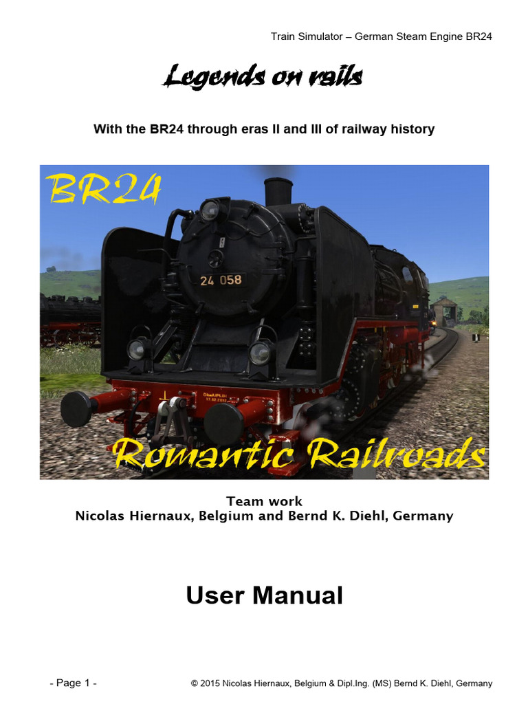 BR24 Info EN | PDF | Rolling Stock | Rail Transport