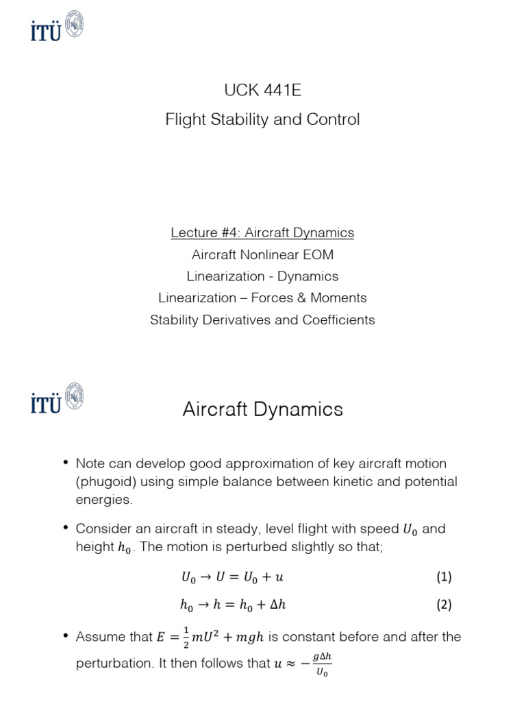 Itu Lecture4 5 Rev01 | Download Free PDF | Force | Stability Theory