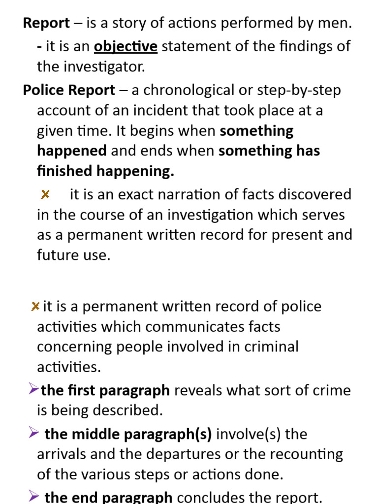 08 Police-Report | PDF | Police | Crimes