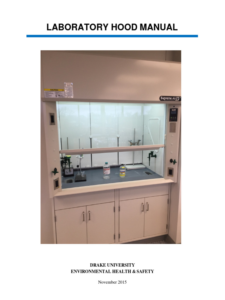 drake lab hood | PDF