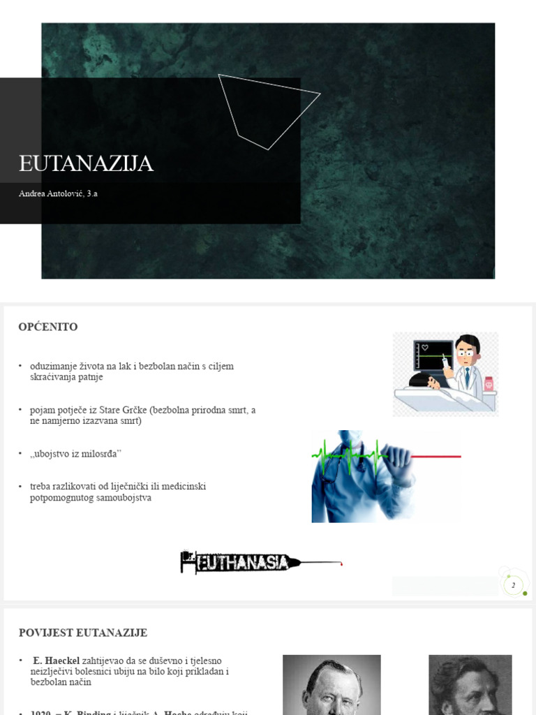 Eutanazija | PDF