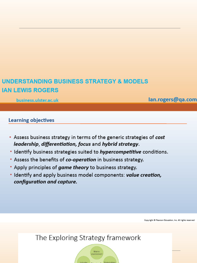 Business Strategy | Download Free PDF | Strategic Management ...