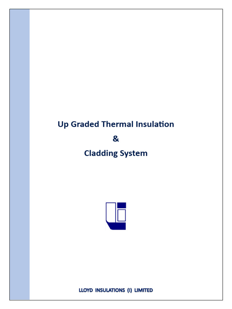 Up Graded Thermal Insulation DCL | PDF | Thermal Insulation | Fibers