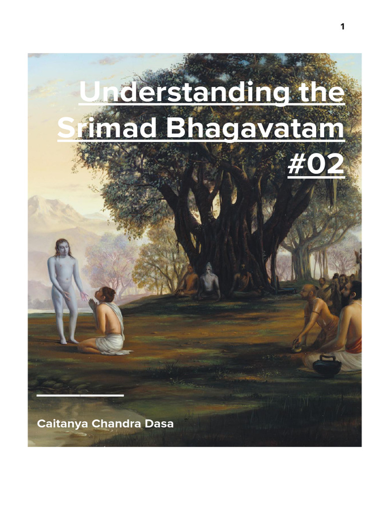 Understanding The Srimad Bhagavatam #02 | PDF | Bhagavata Purana | Vishnu
