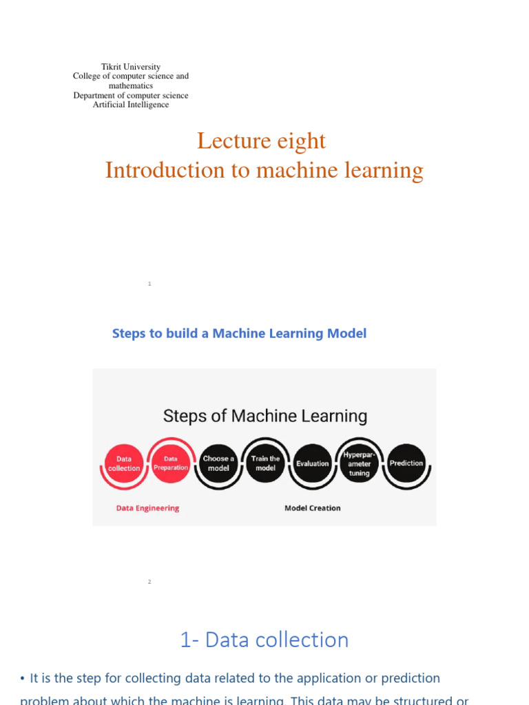 Lec 8 | PDF | Mean Squared Error | Machine Learning