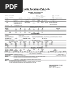 SS 316L MTC | PDF | Industrial Processes | Metals