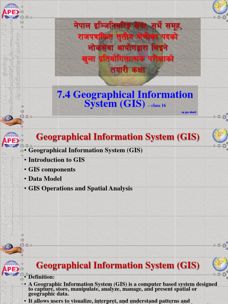 Introduction to GIS: Key Concepts and Components | PDF | Geographic Information System | Spatial ...