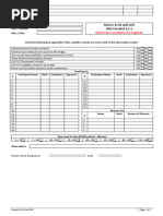 B-01 - Vessel Inspection Report | PDF | Ships