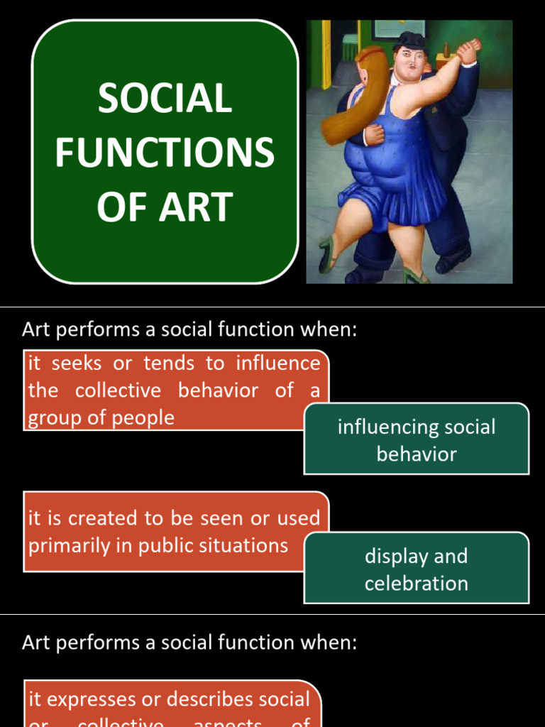 11 Social Functions of Art | Download Free PDF | Advertising | Liberal ...