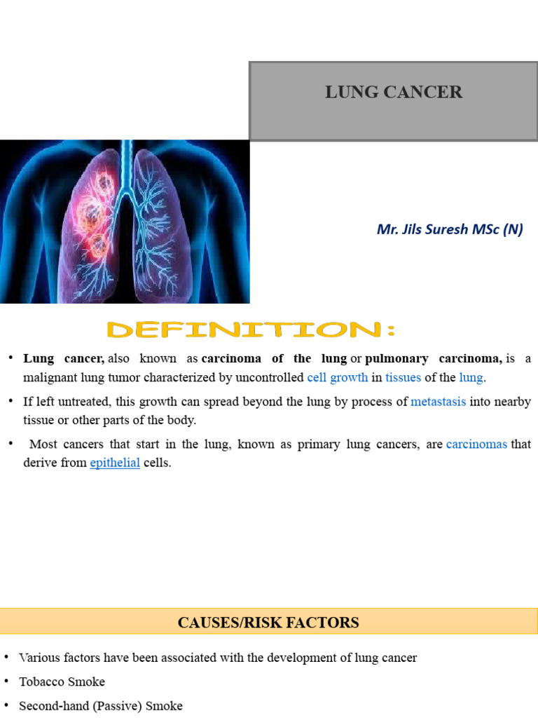 Lung Cancer | PDF | Lung Cancer | Cancer