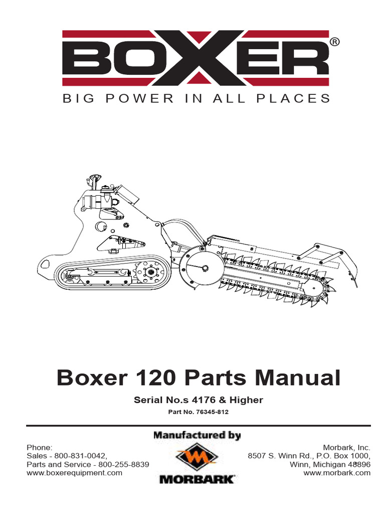 Boxer 120 Parts Manual | Download Free PDF | Screw | Washer (Hardware)