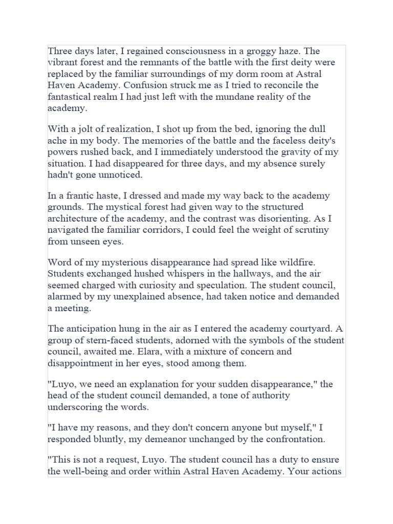 Three Days Later | PDF